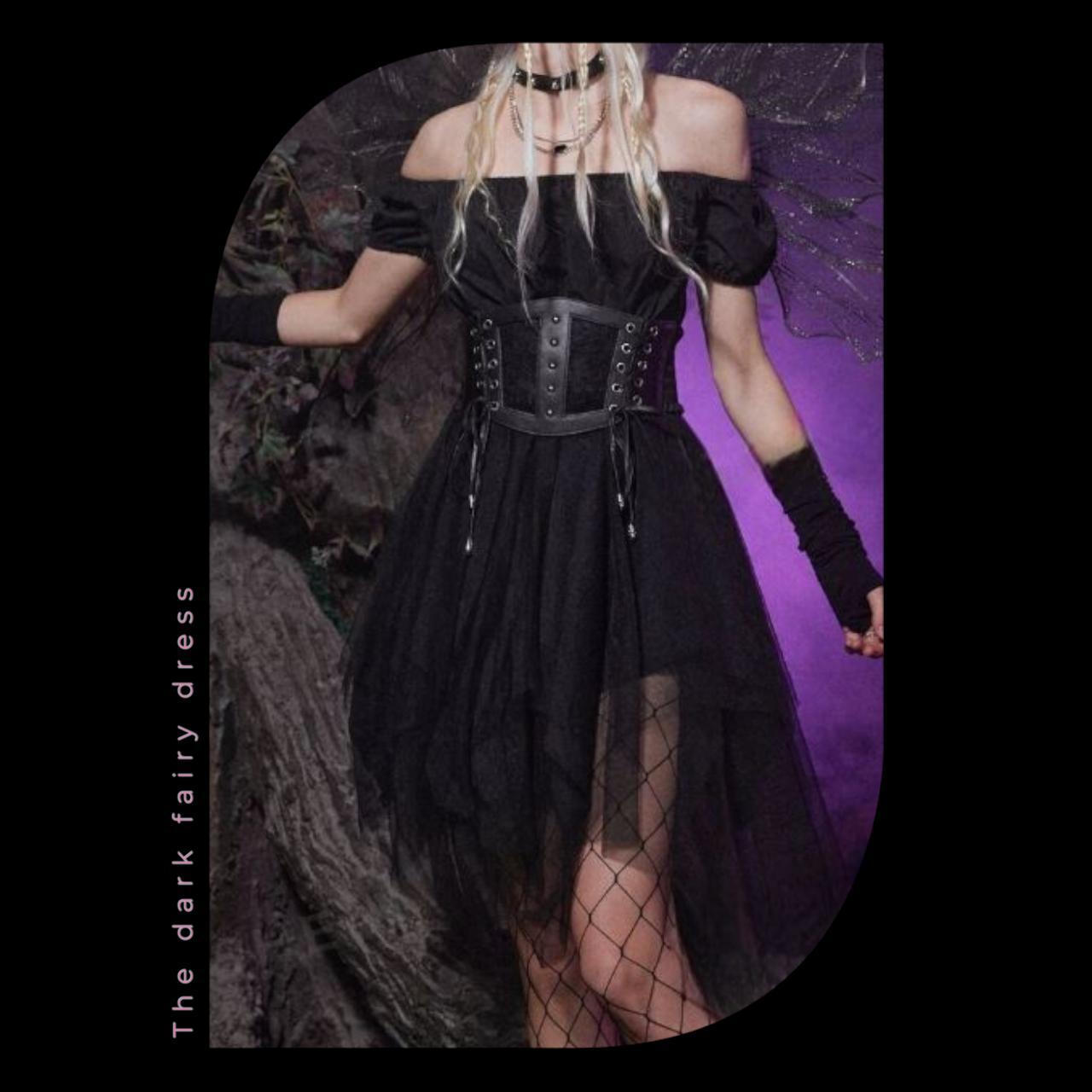The dark fairy Dress - Depop