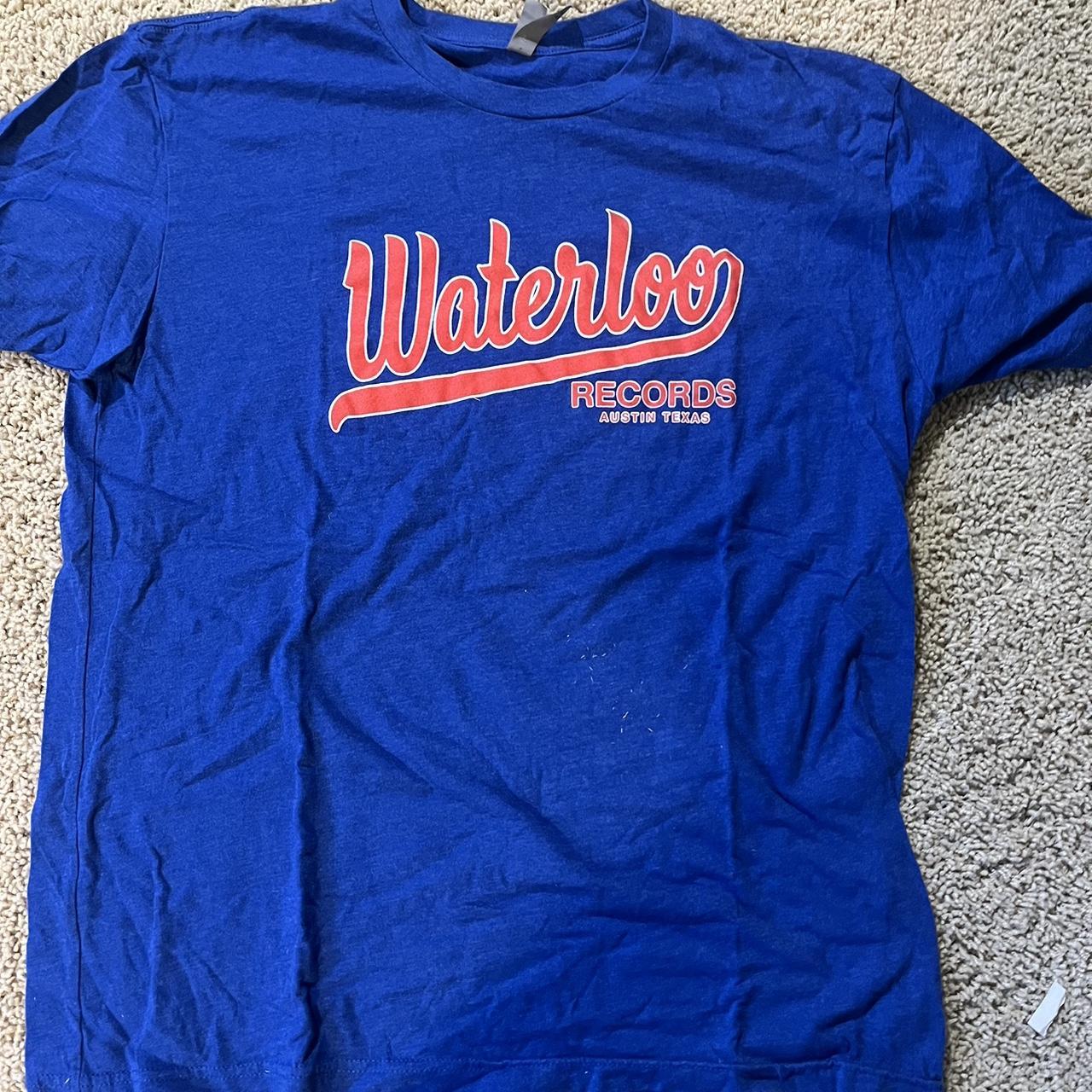 Waterloo records Tshirt Never worn Size XL #austin... - Depop