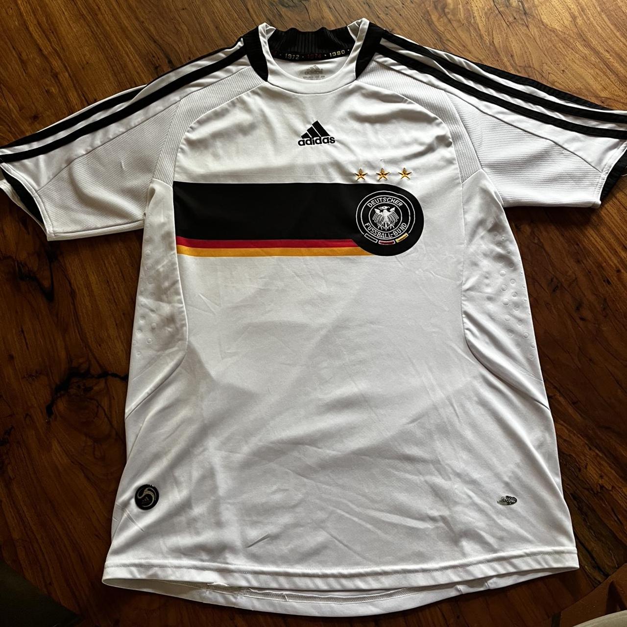 Vintage Adidas Germany 2008-09 Home Kit Men’s L |... - Depop