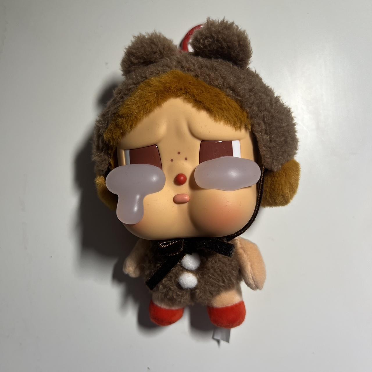 POPMART CRY BABY🤍 CryBaby Crying Again Plush... | Depop