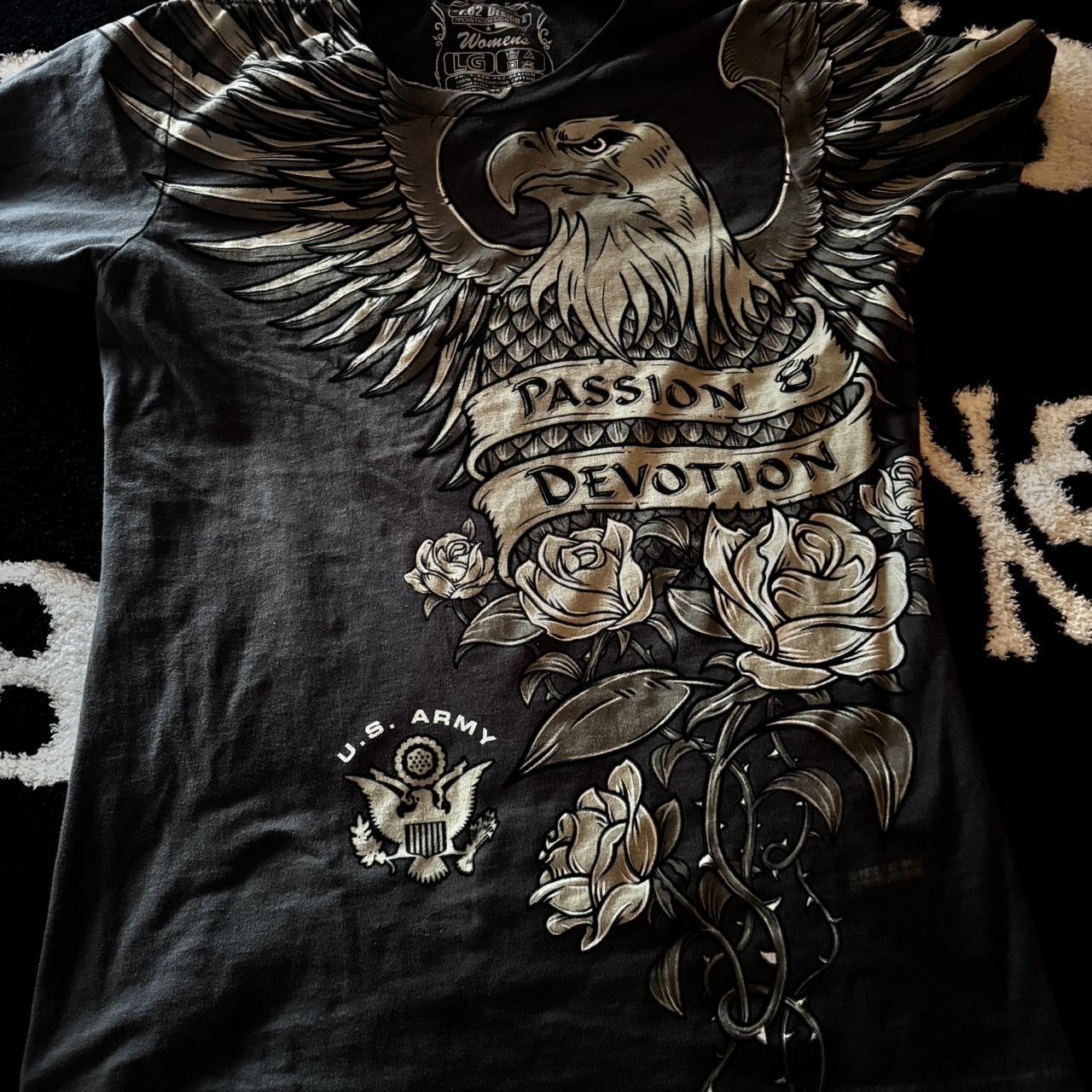 Super sick shirt with a sick design army baby t #y2k... - Depop