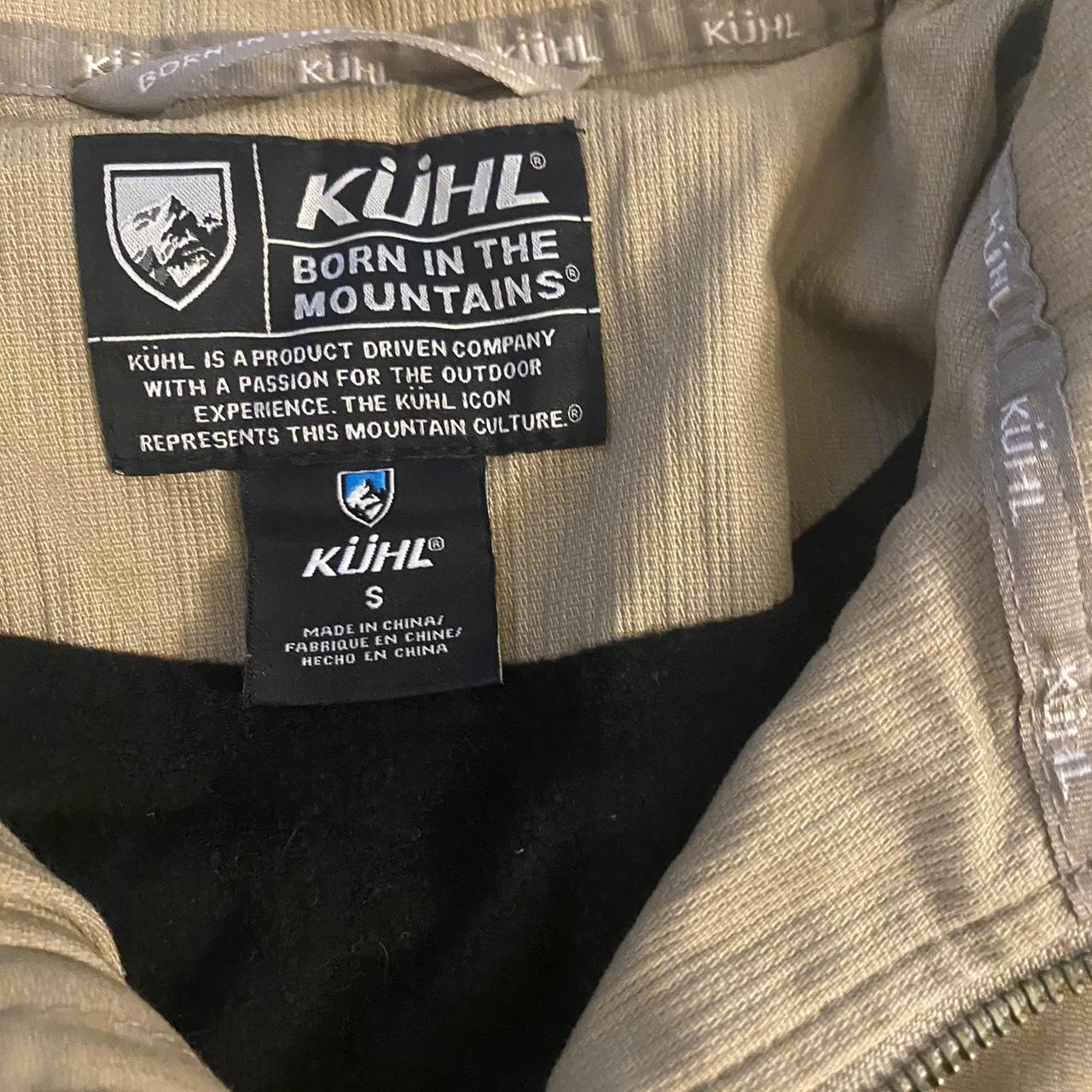 Kuhl men’s jacket color khaki size small - Depop
