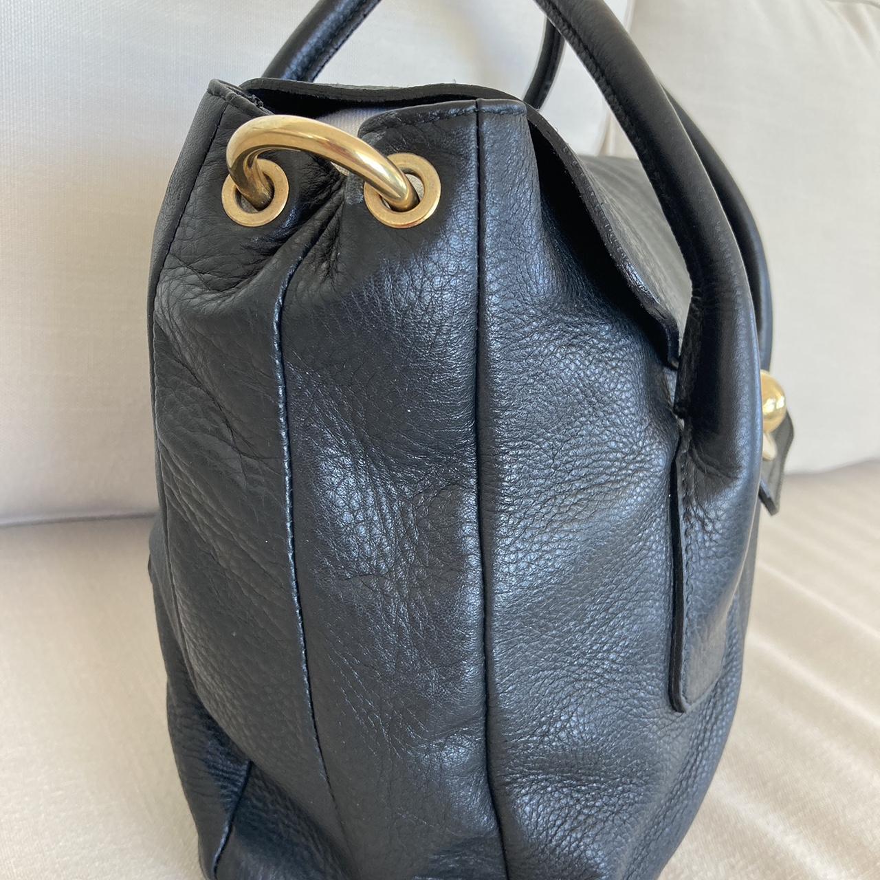 Furla leather tote bag in good condition, some... - Depop