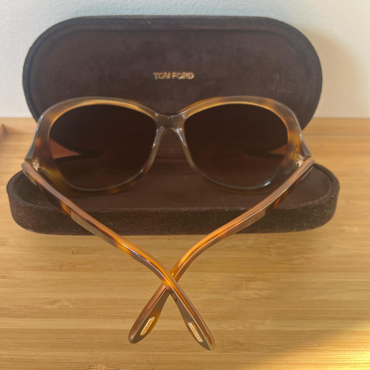Tom Ford Cecilia tortoise shell sunglasses... | Depop