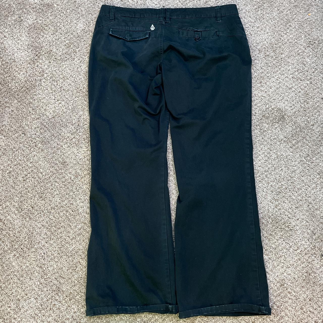 Volcom Men's Black and Purple Jeans | Depop