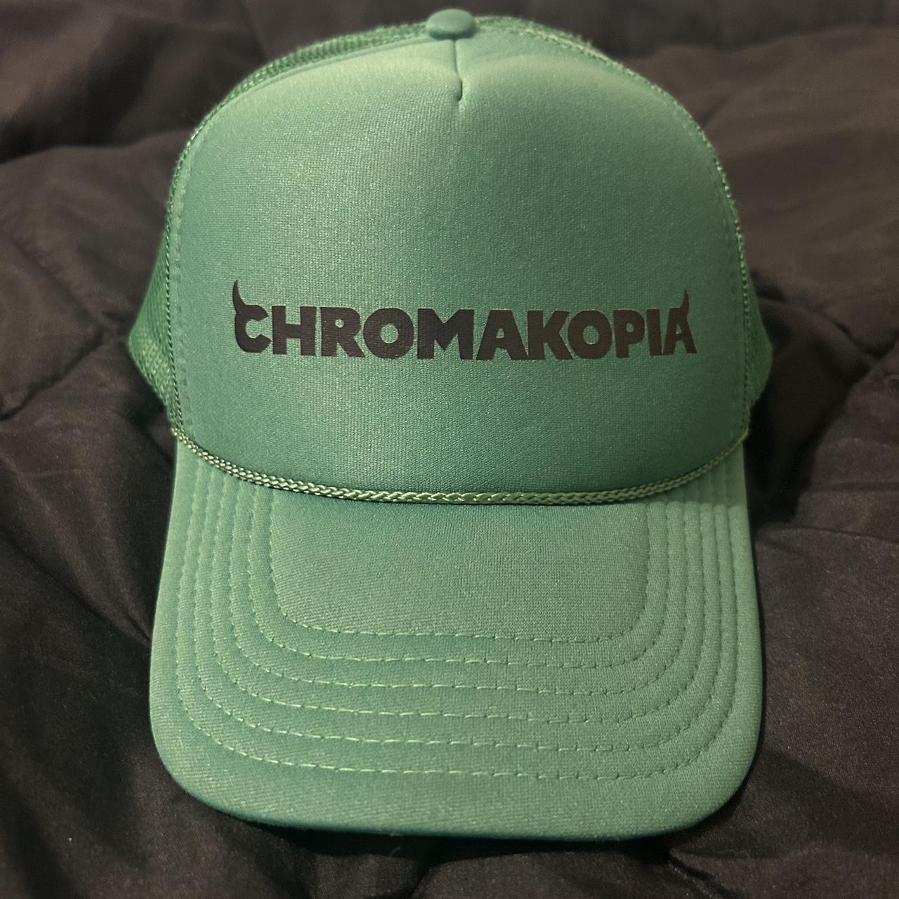 CHROMAKOPIA TRUCKER HAT #tylerthecreator... | Depop