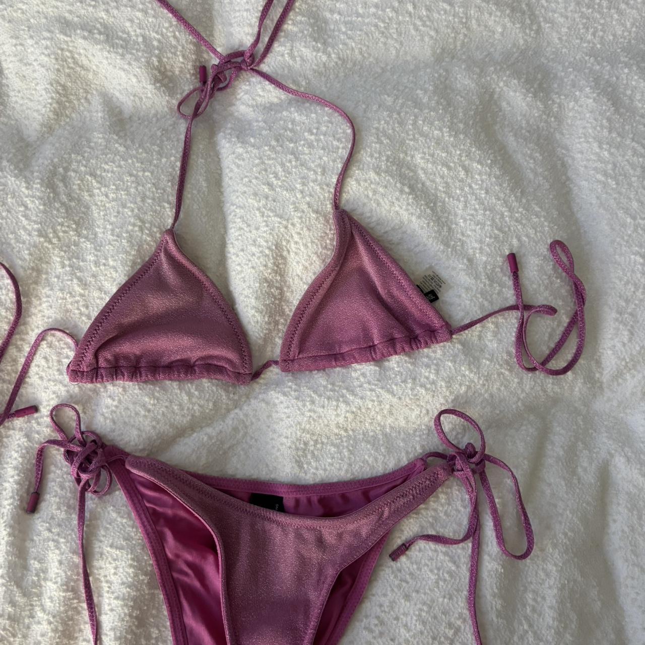 Triangl Bikini - Pink Sparkle RRP: $175 with... - Depop