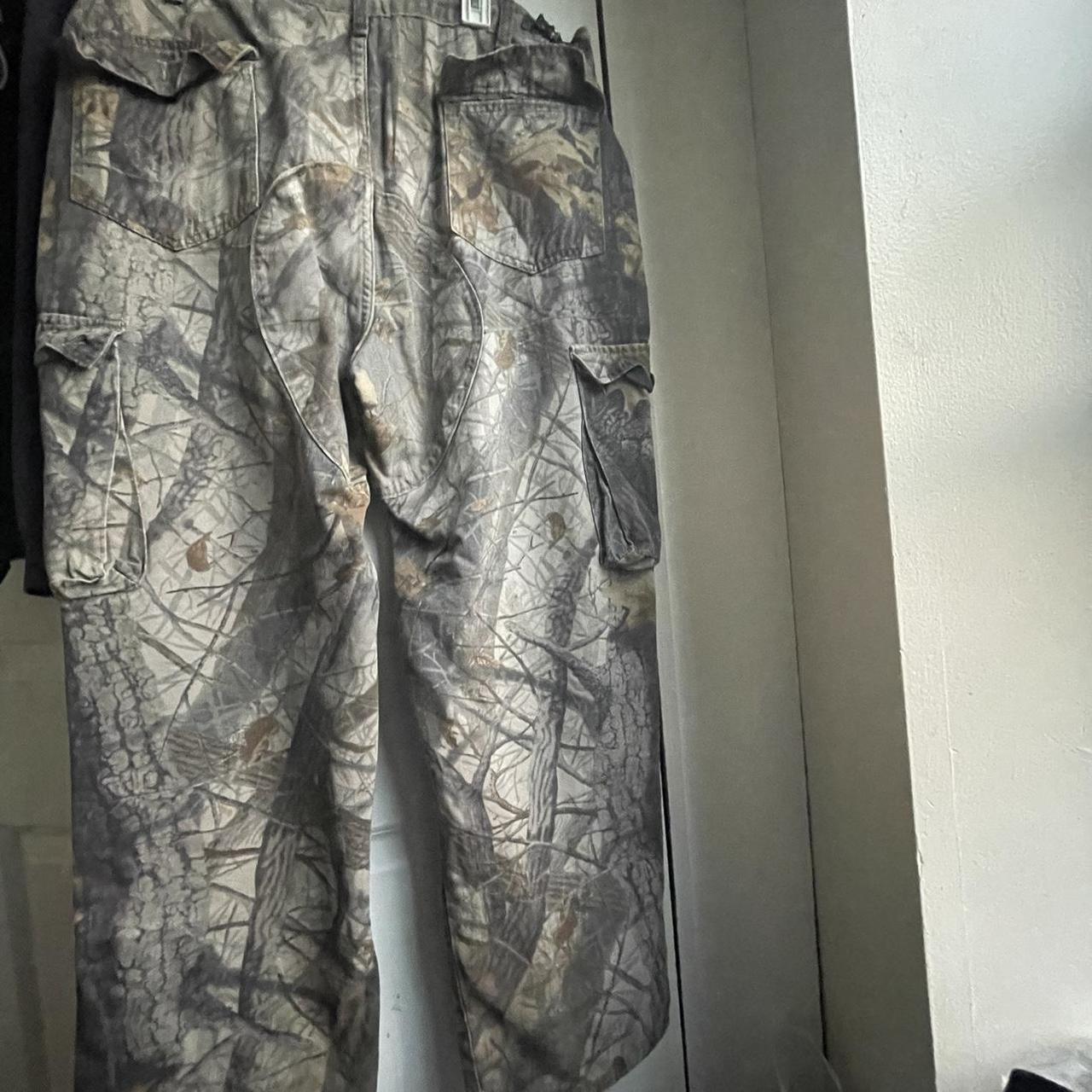 Real tree hardwood pants. Fit baggy n big. - Depop
