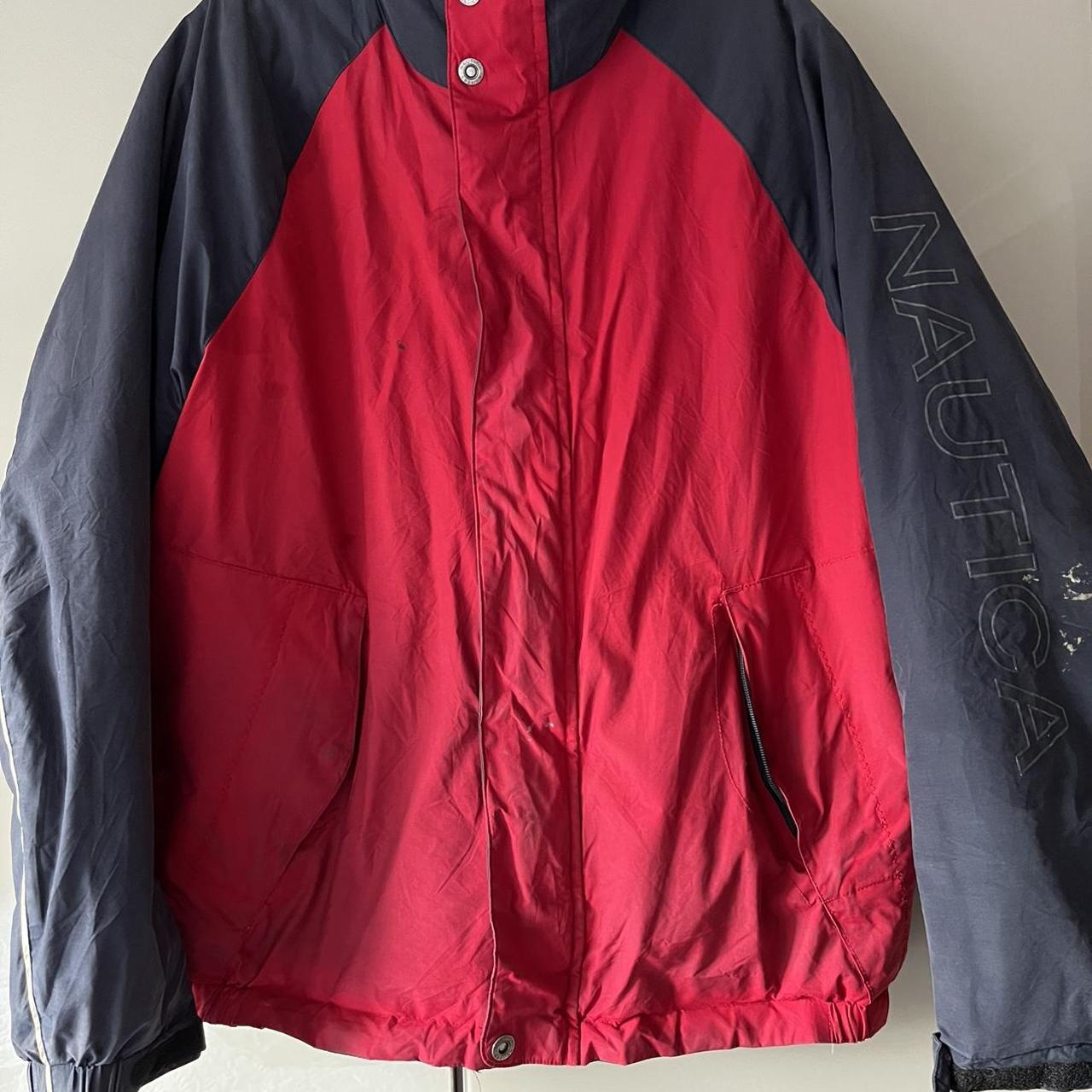 Vintage reversible Nautica jacket. Really nice... - Depop