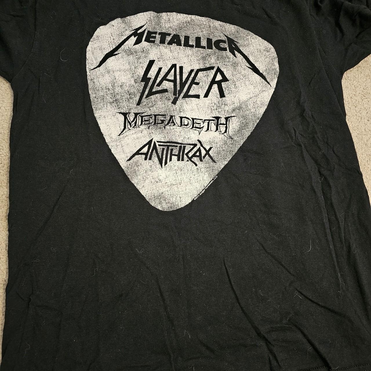 Official Merch from Big 4 Show at Sonisphere. A... - Depop