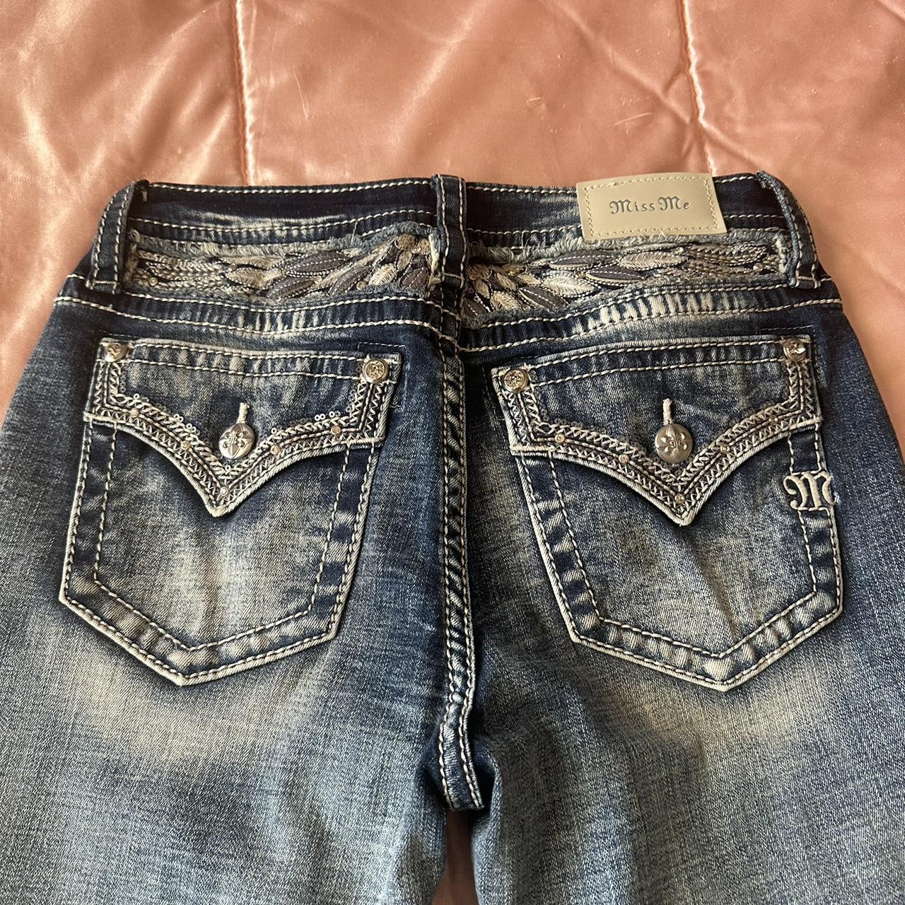 Miss Me Jeans! -low rise boot cut -28 waist -never... - Depop