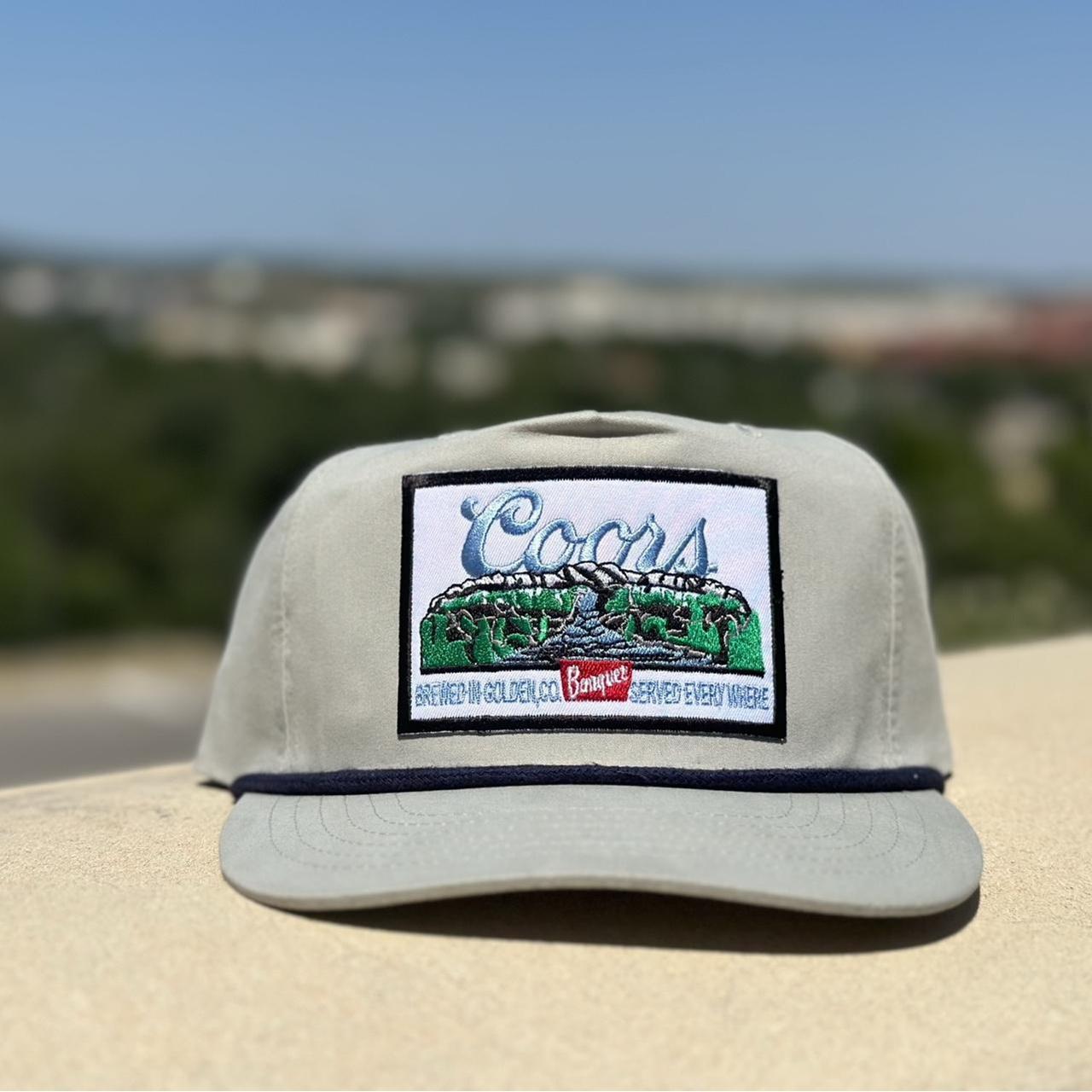 Handcrafted Retro Style Coors Banquet Patch Hat with... - Depop