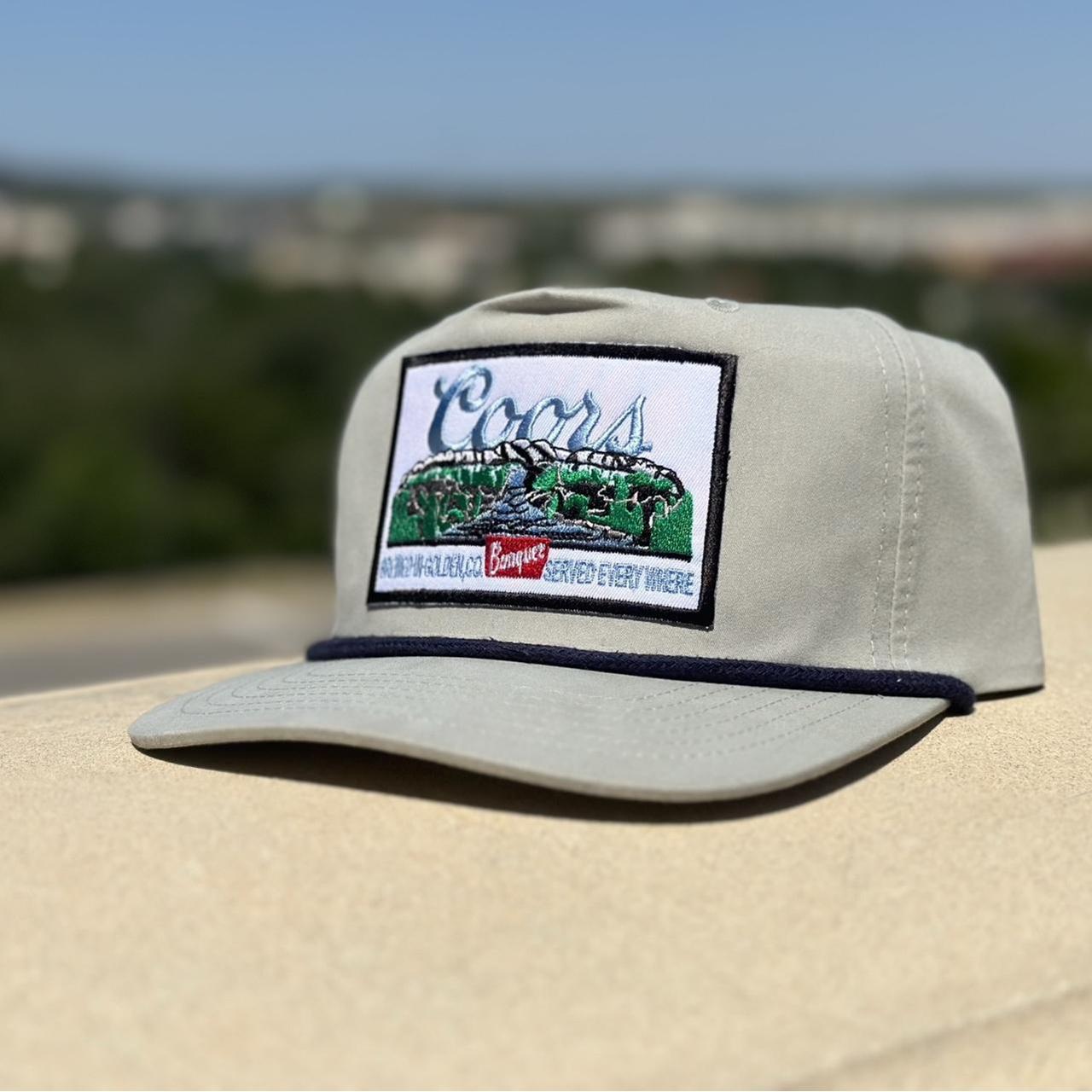Handcrafted Retro Style Coors Banquet Patch Hat with... - Depop