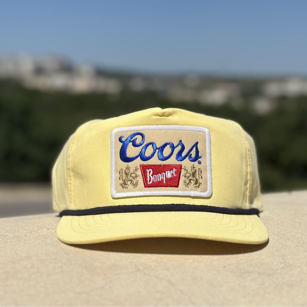 Handcrafted Retro Style Coors Banquet Patch Hat with... - Depop