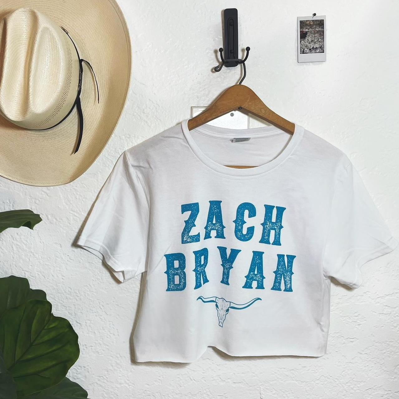 Zach Bryan Crop Top Elevate your casual wardrobe... - Depop