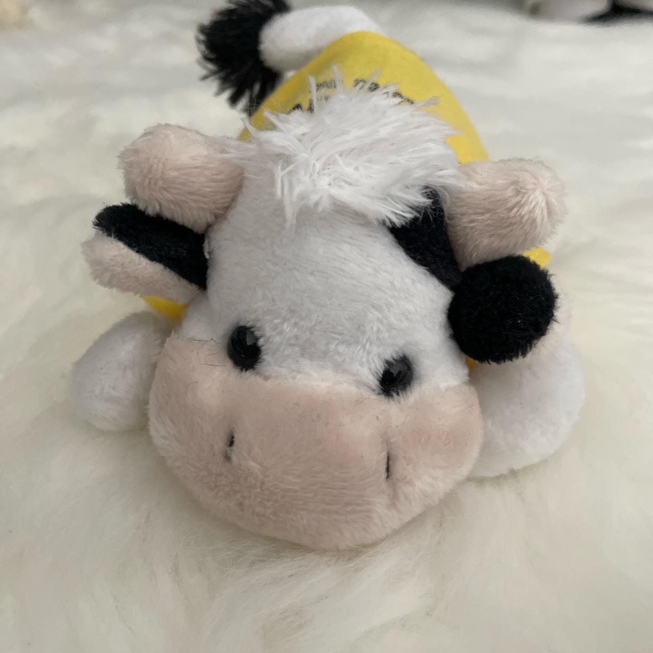 UC Davis cow plushie • Has a removable shirt • ♡... - Depop