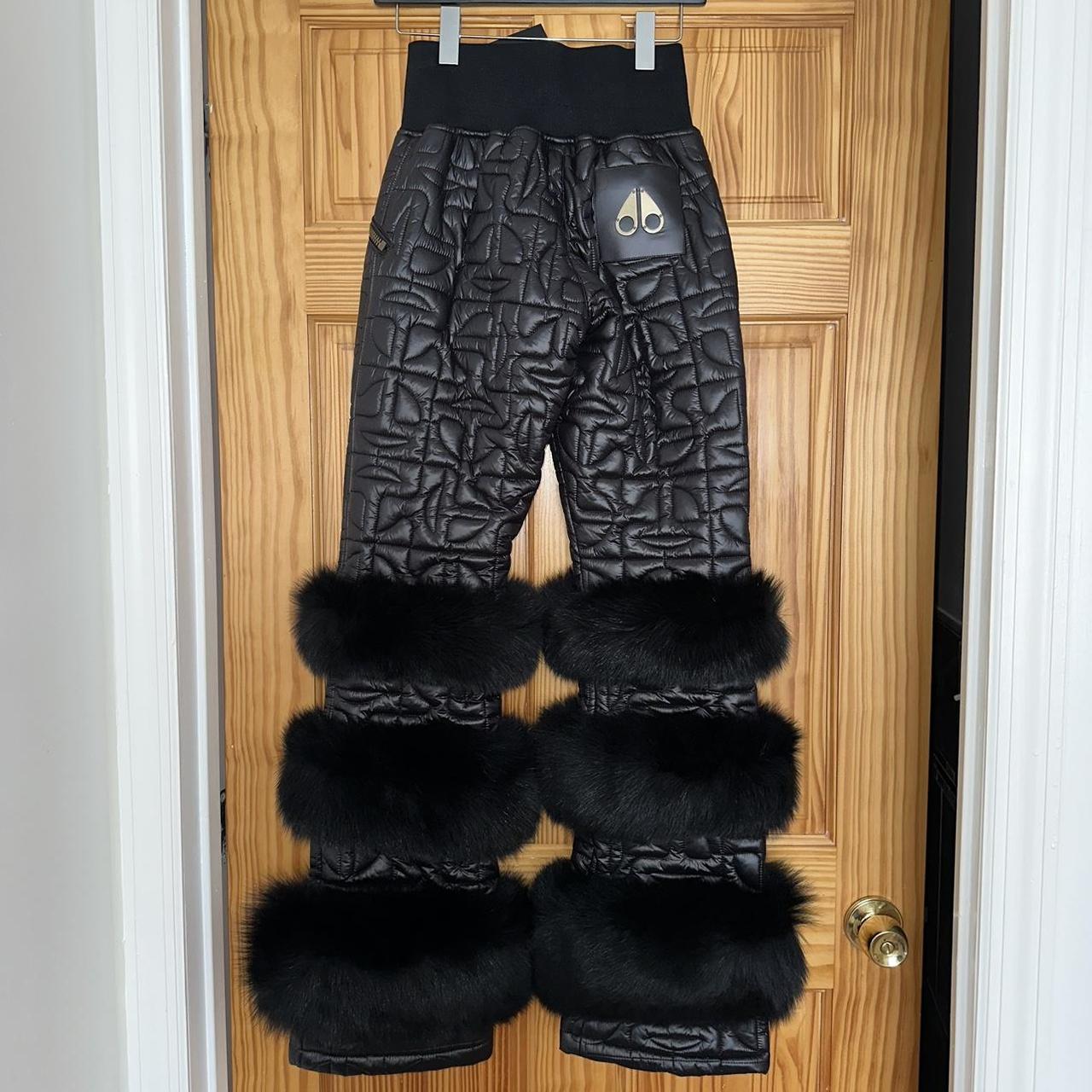 TELFAR x Moose Knuckles quilted bomber pants Nylon... - Depop