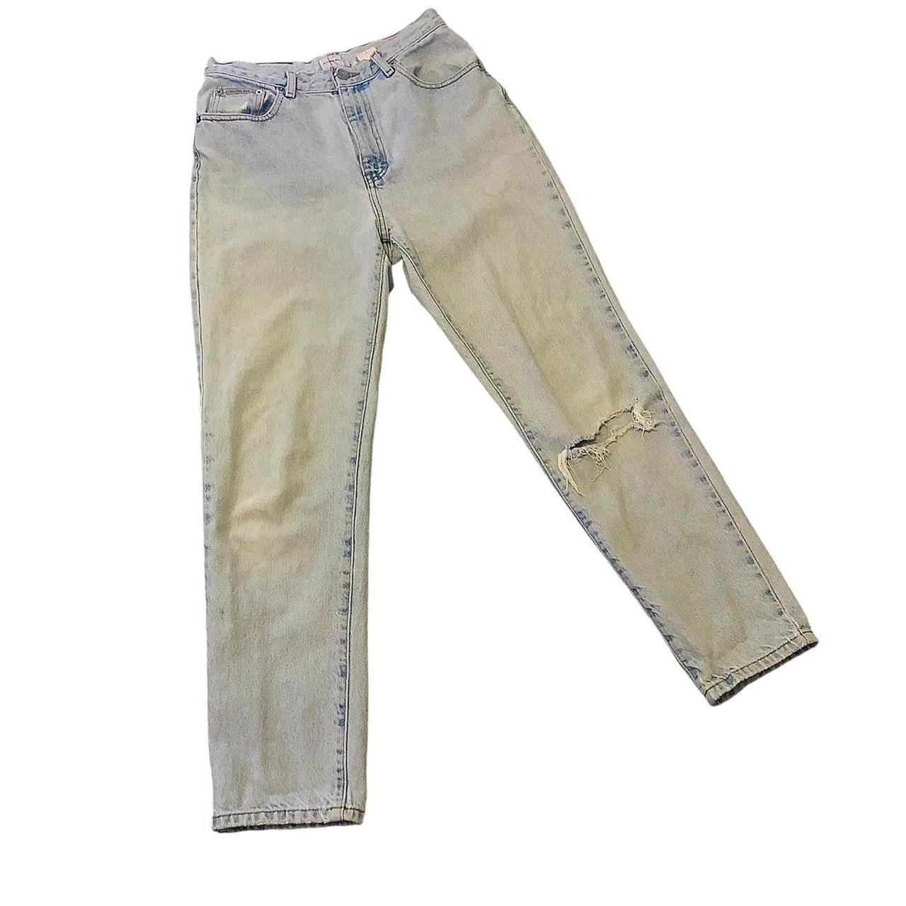 Vintage Ripped Jeans ☁️ 90s era / labeled size 10 /... | Depop