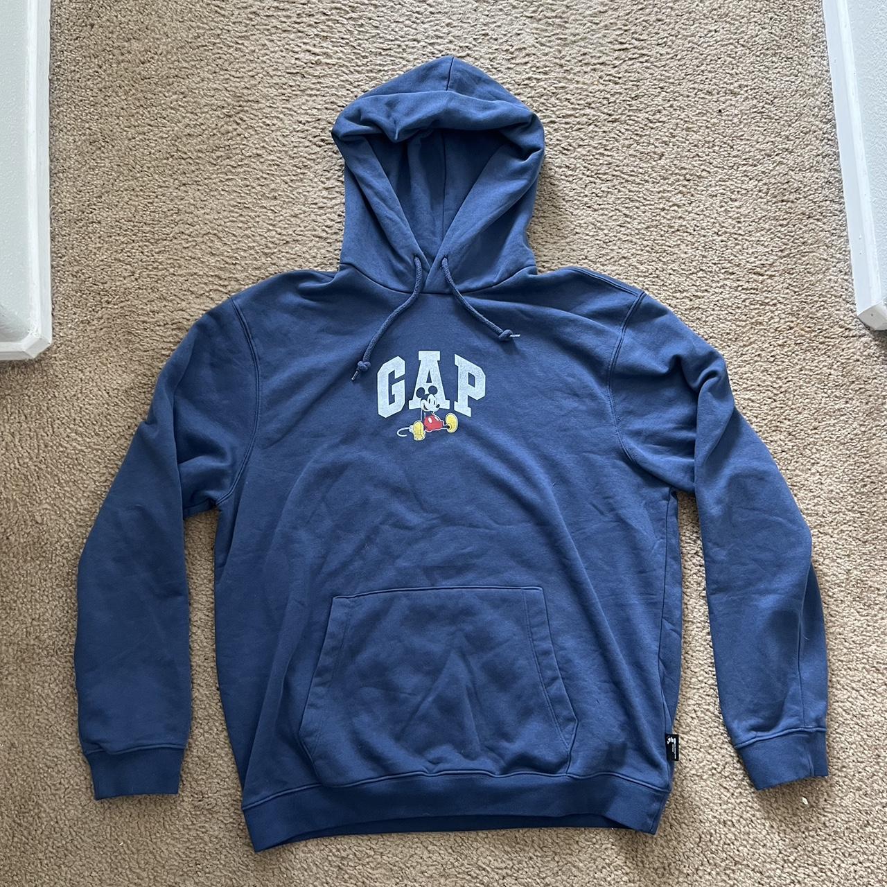 vintage gap x disney hoodie large. worn once, new.... - Depop