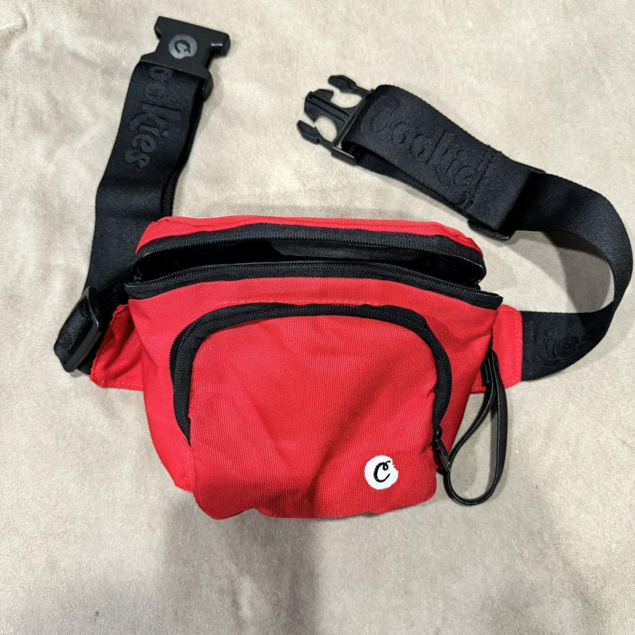 Cookies SF Fanny pack red Brand new condition... - Depop