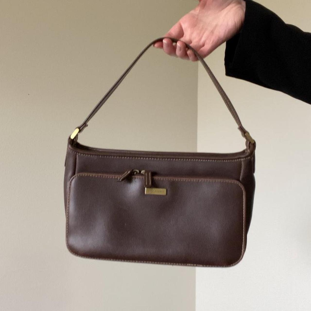 Villager / Liz Claiborne brown shoulder purse... - Depop
