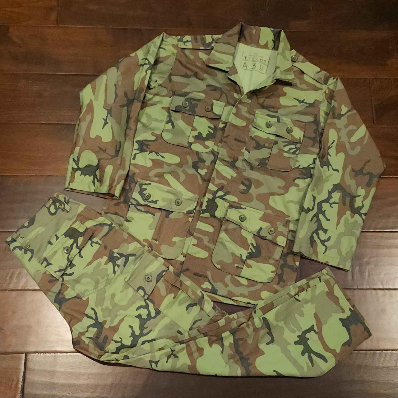 South Vietnamese ARVN BDQ Camouflage Uniform Set,... - Depop