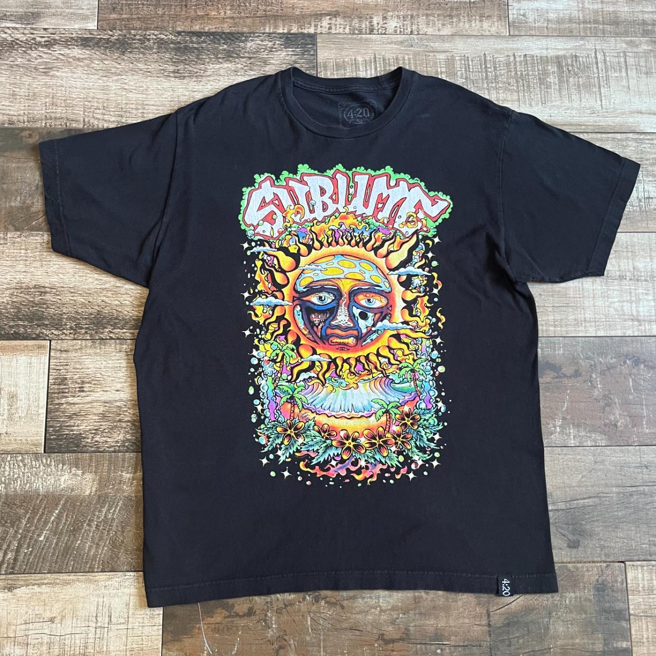 4:20 Sublime Graphic Tee. Size : L #sublime #band... - Depop
