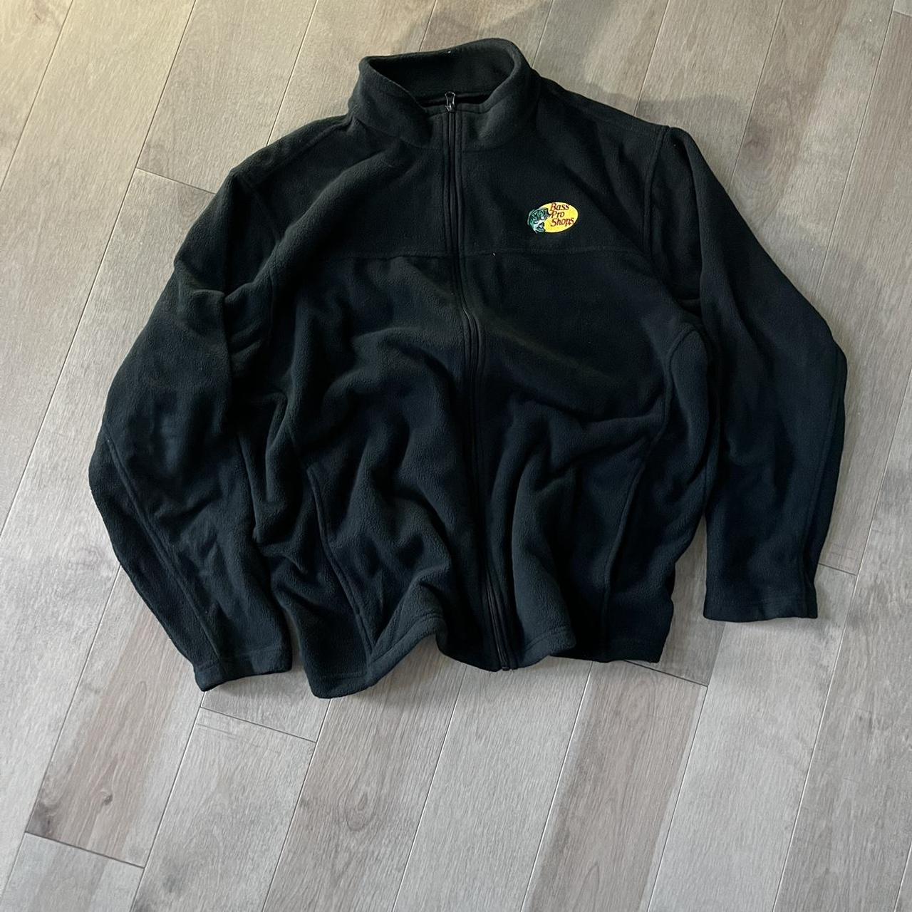 Bass Pro Zip up Sweater Size XL #vintage #90s... - Depop