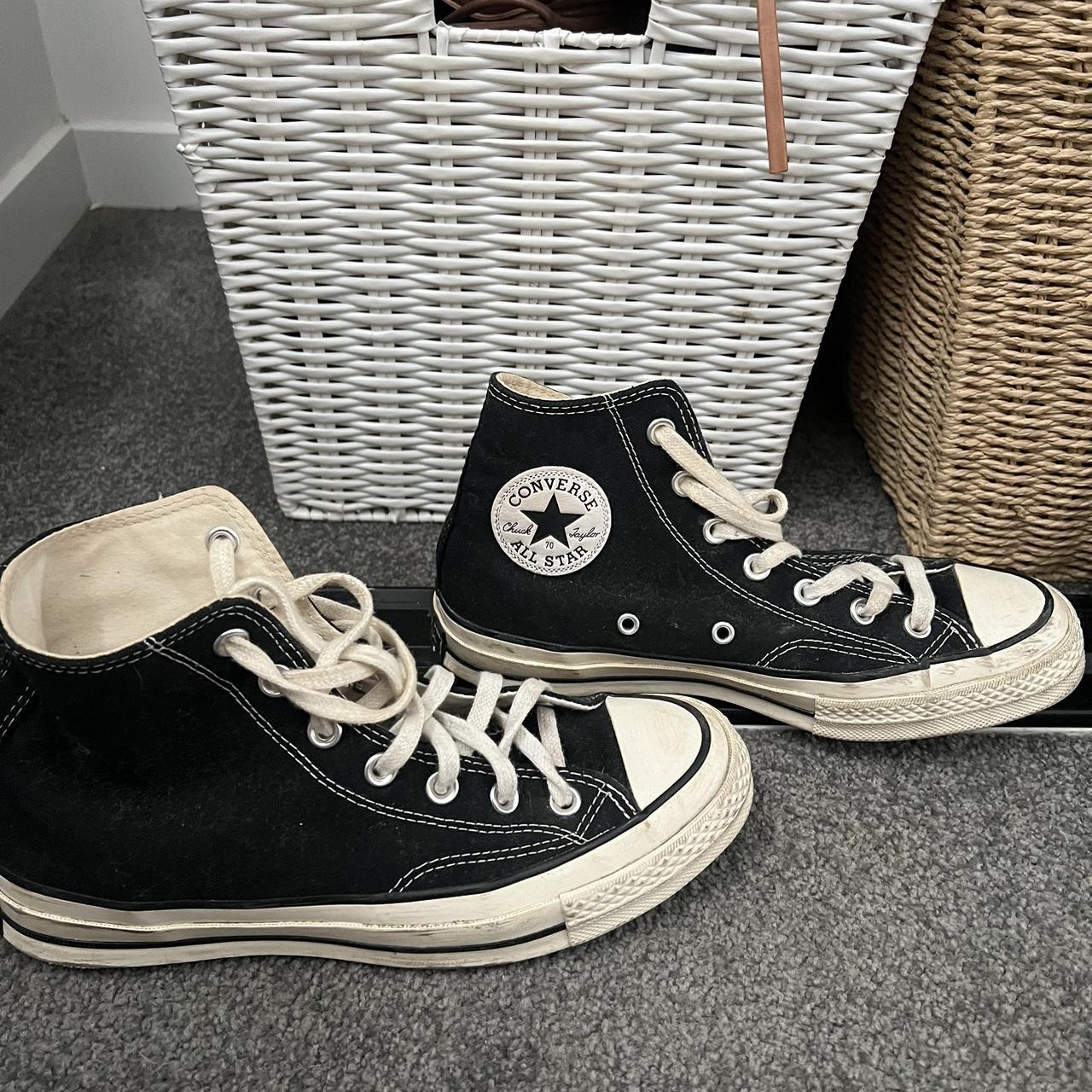 Unisex Converse Chuck Taylor All Star Logo Tag... - Depop