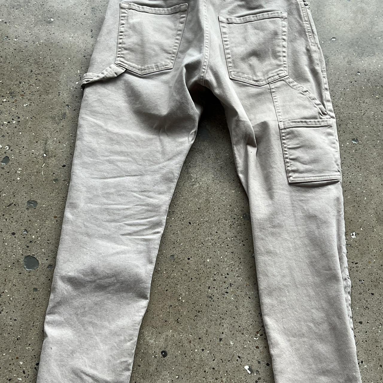 Represent Clothing Carpenter Denim Stone color worn... - Depop