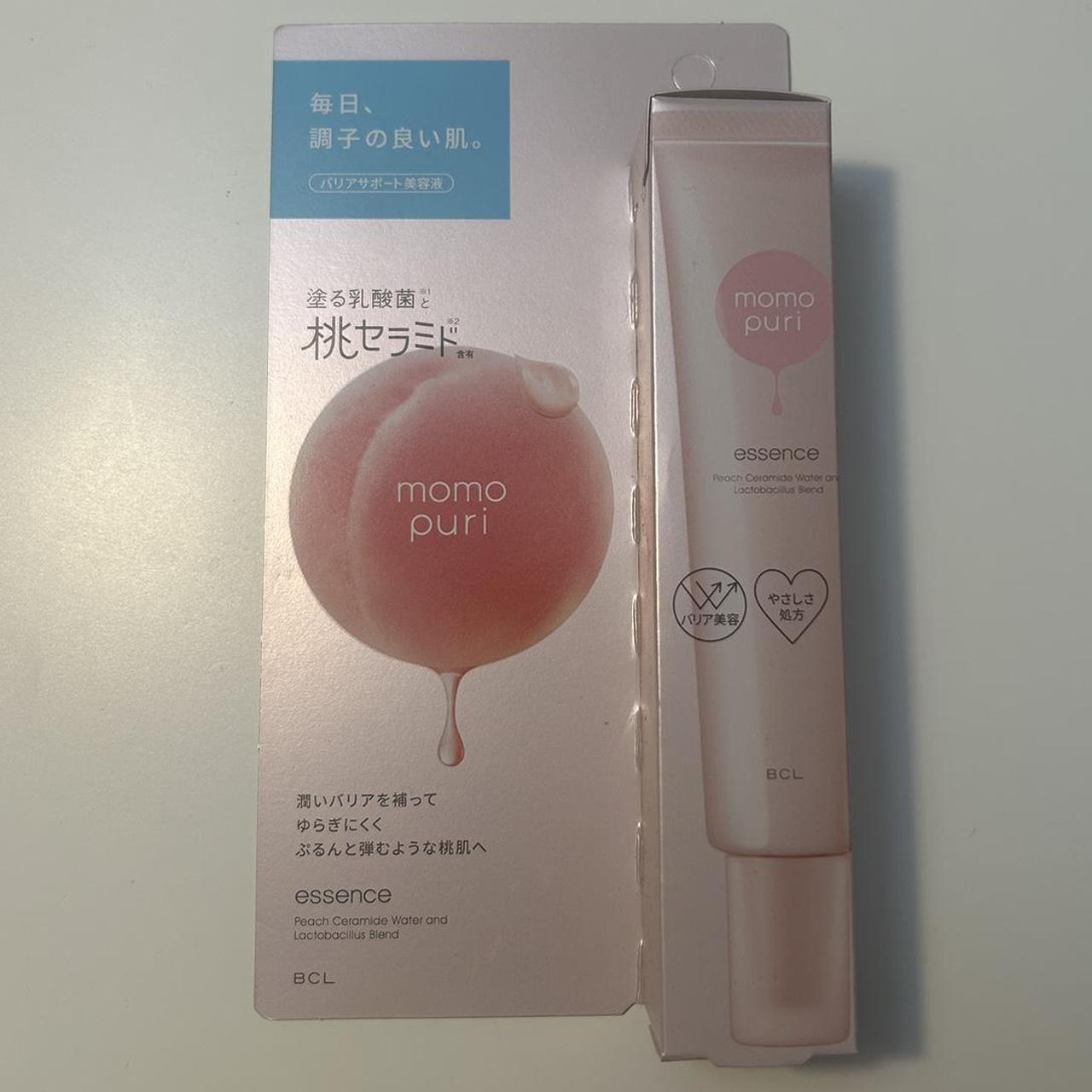 Momo Puri Essence peach ceramide water Claims to... - Depop