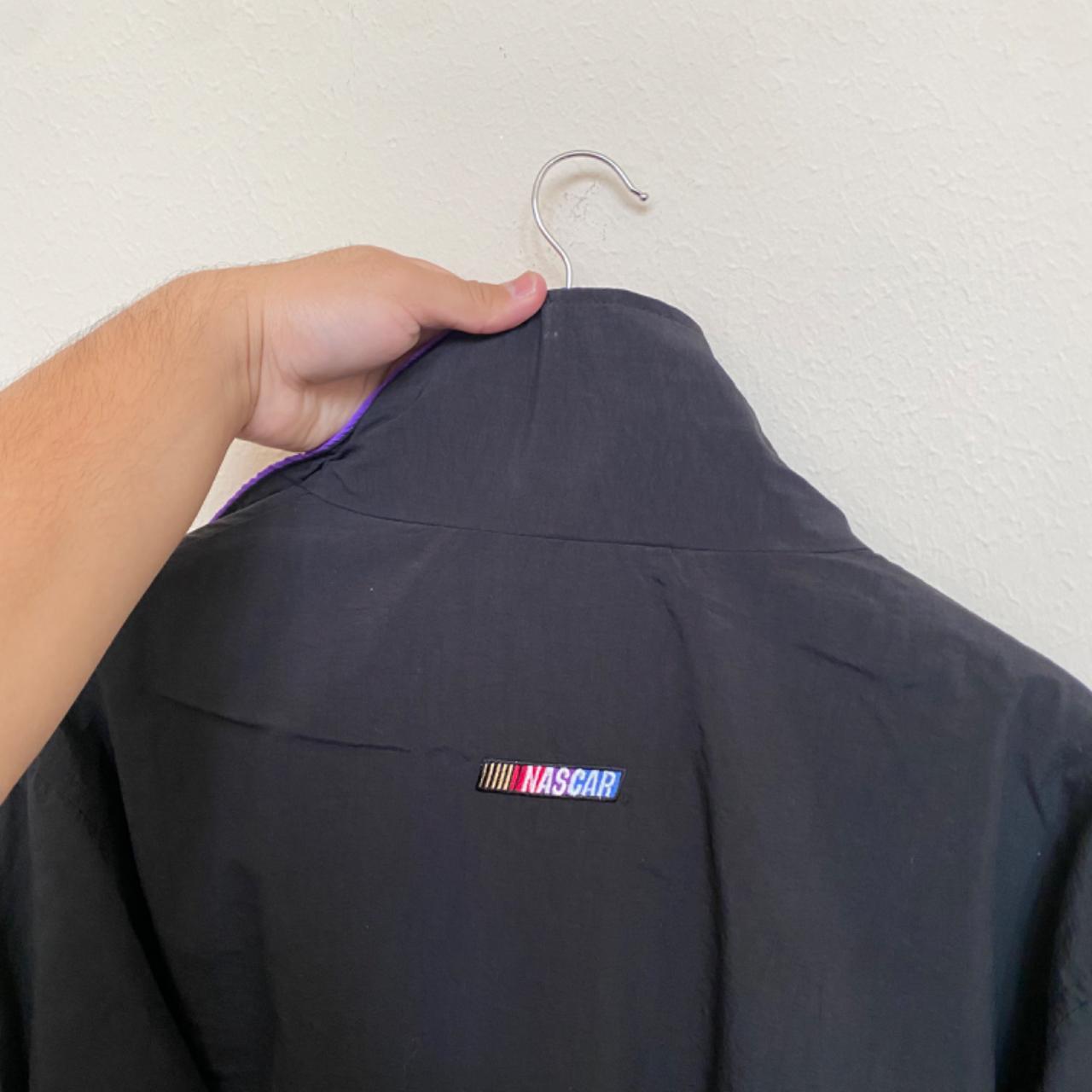 Vintage Nascar Windbreaker Jacket Cracker Barrel... - Depop