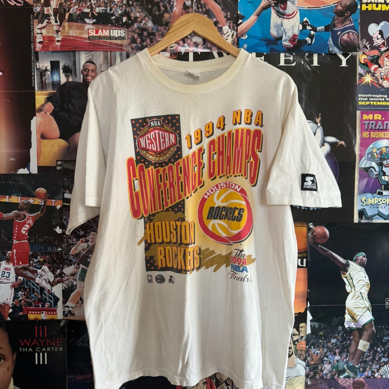 Vintage Houston Rockets 1994 Conference... - Depop