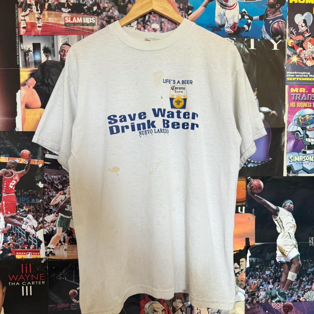 Vintage Corona Ant’s Save Water Drink Beer... - Depop