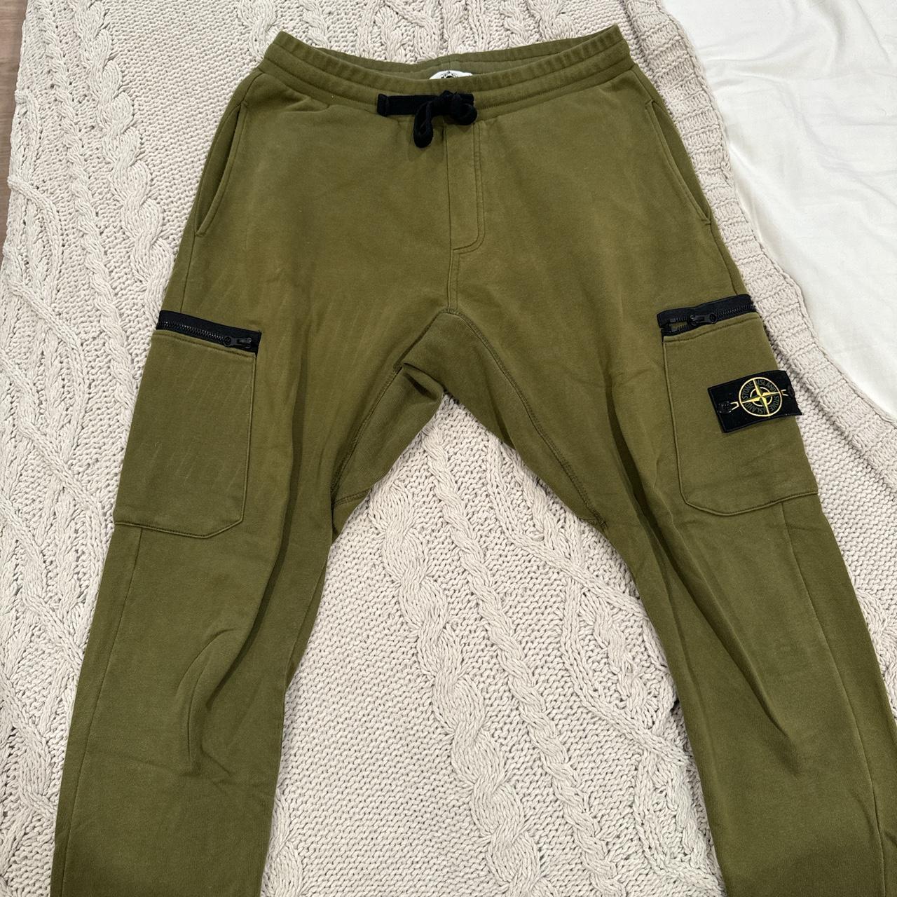 Stone island Swear pants XL but really I am Large... - Depop