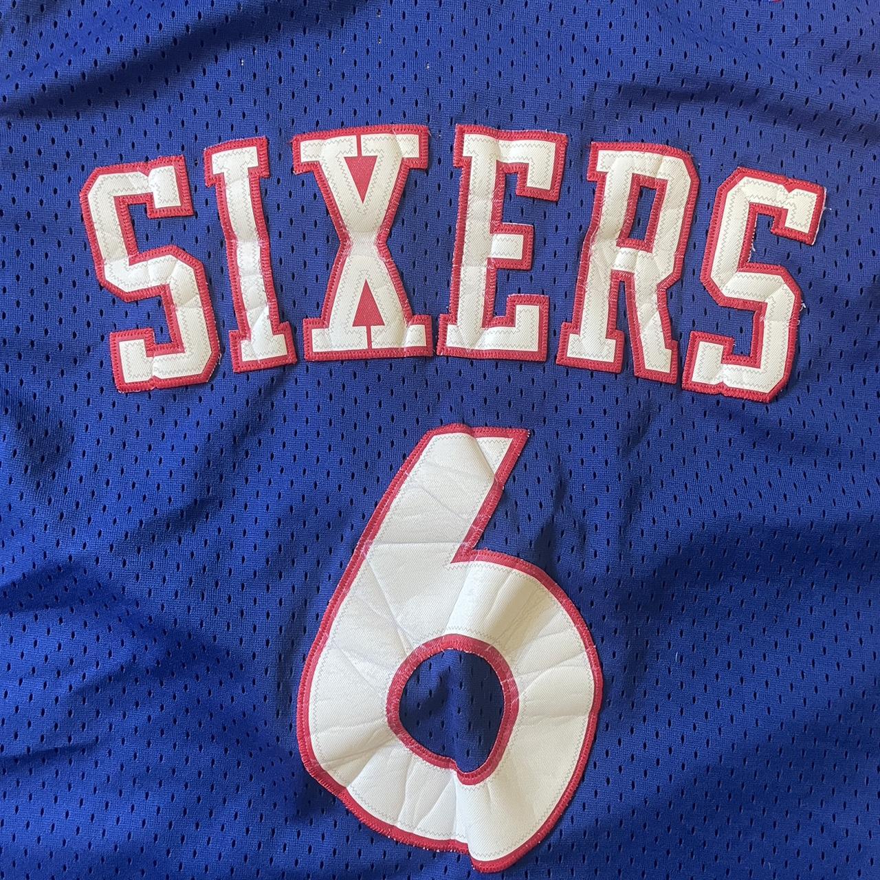 Julius Erving #6 Sixers hardwood classics adidas... - Depop