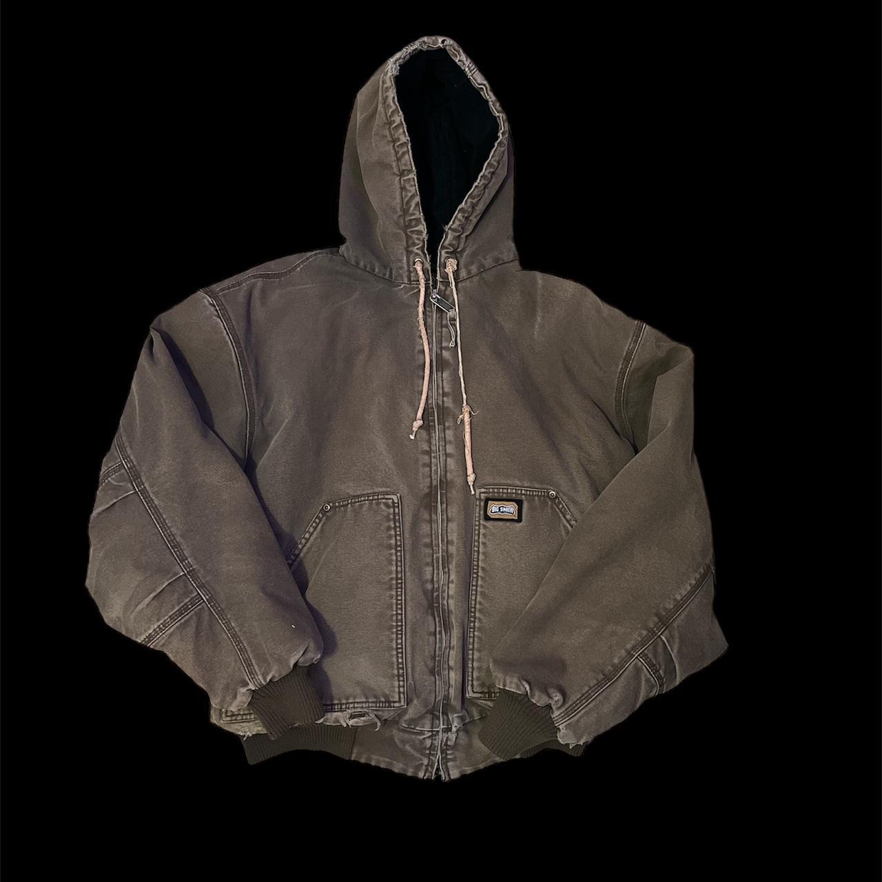 Carhartt style work jacket - big smith size... - Depop