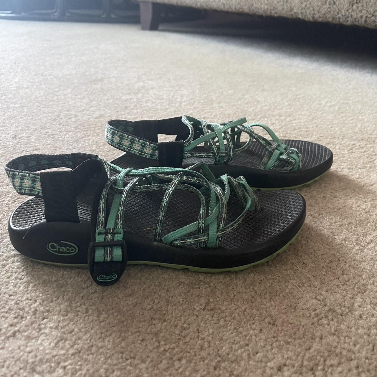 women’s 3 strap chaco - Depop