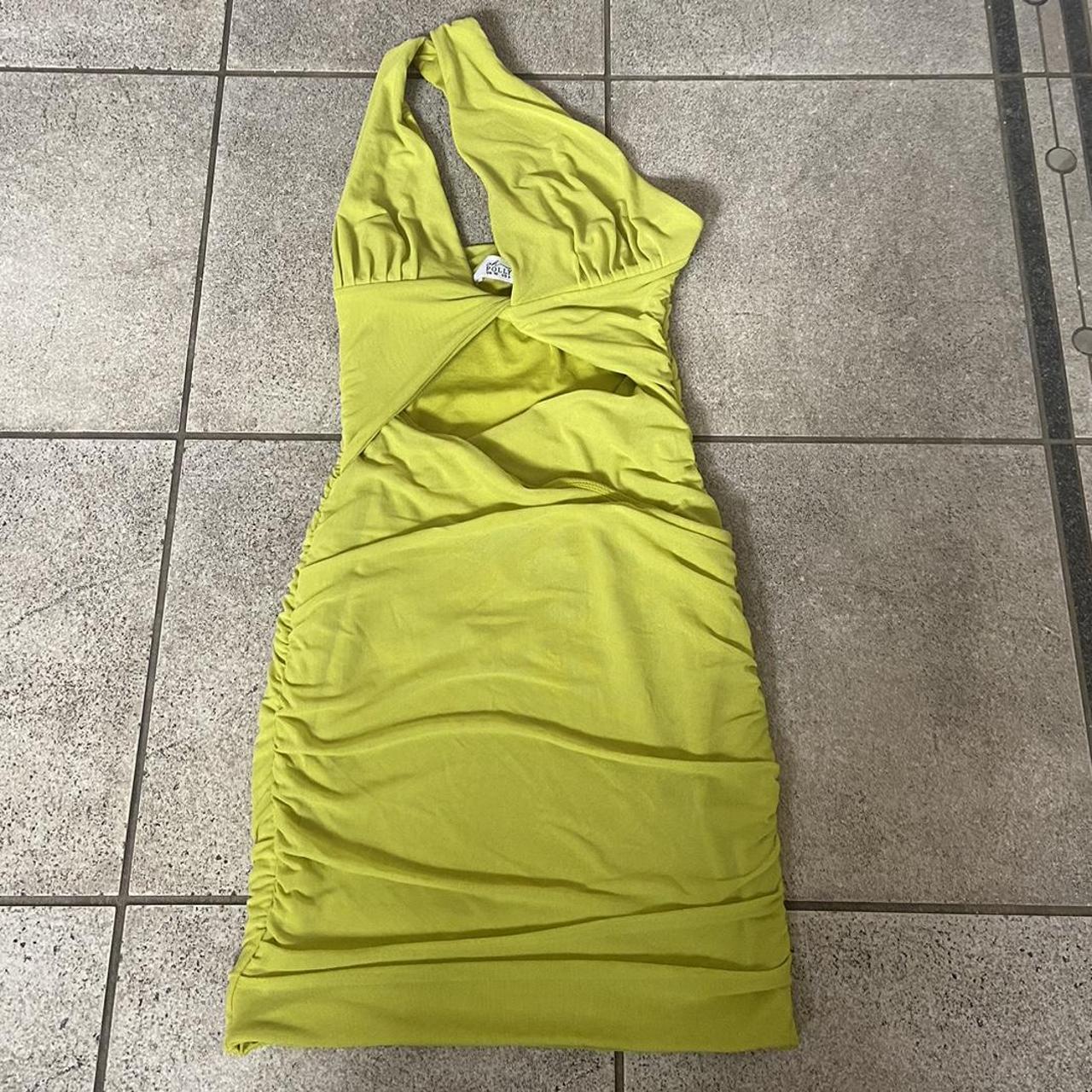 Oh Polly green bodycon Really flattering and only... - Depop