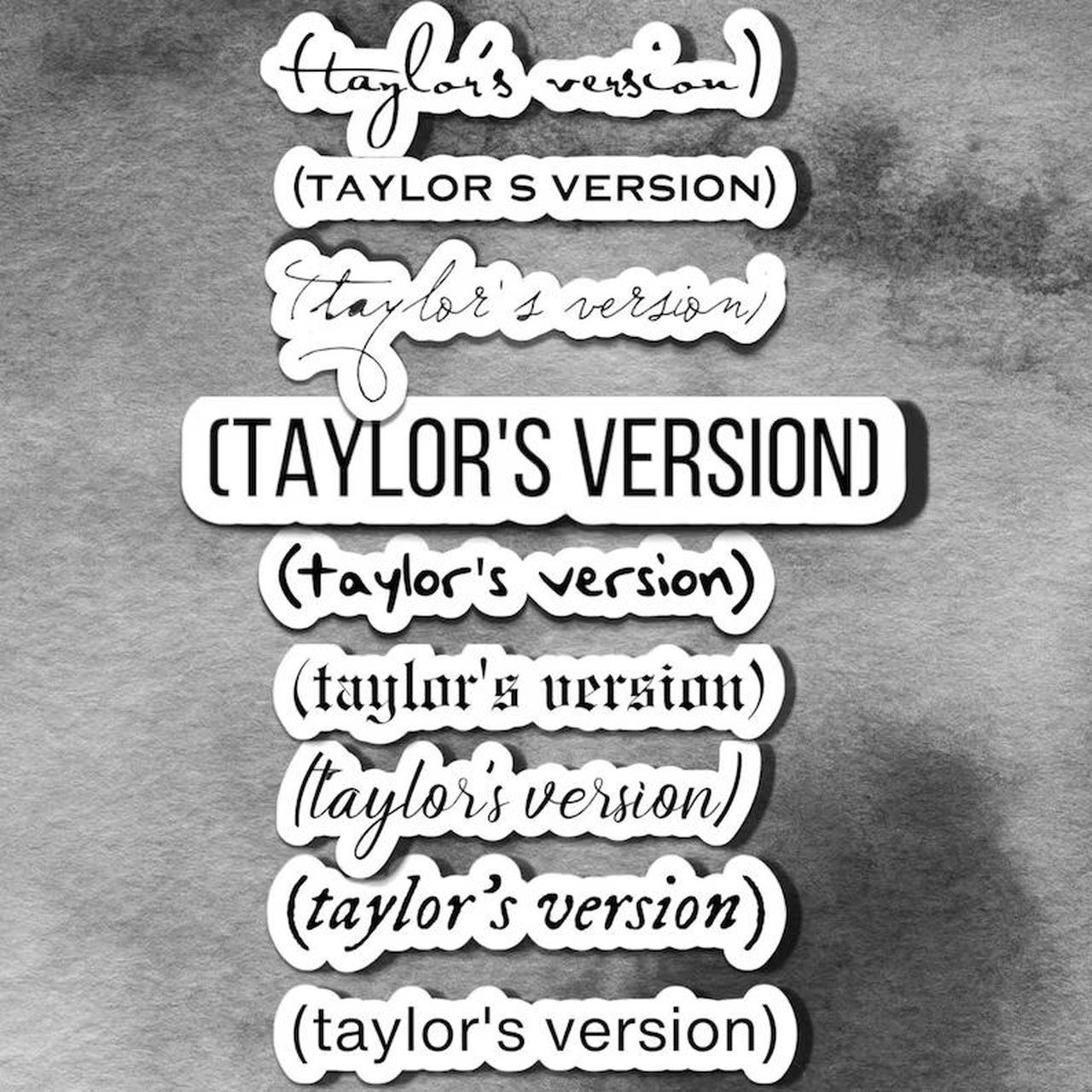 Taylor swift car stickers laptop stickers. These are... - Depop