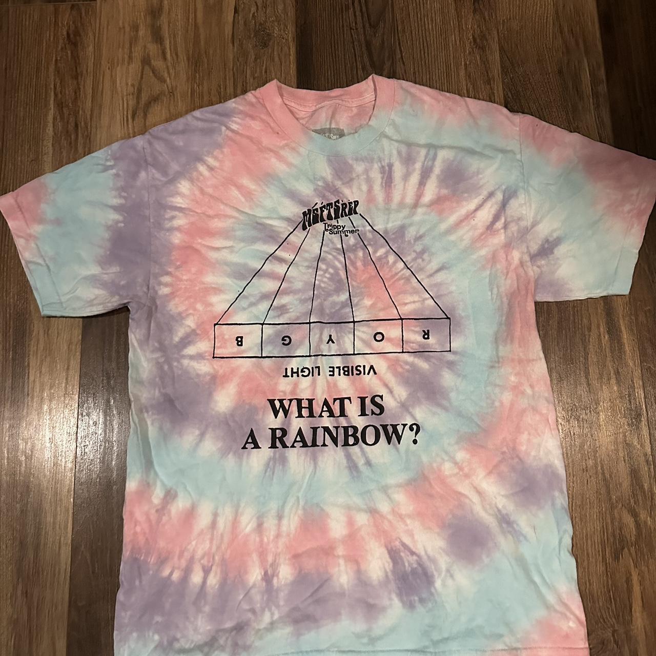 Msftsrep Trippy Summer Tie Dye Shirt #msftsrep - Depop