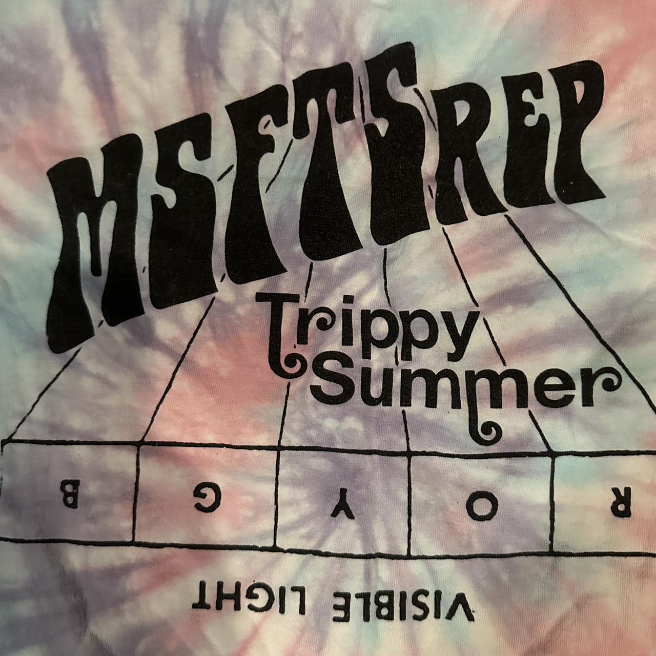 Msftsrep Trippy Summer Tie Dye Shirt #msftsrep - Depop