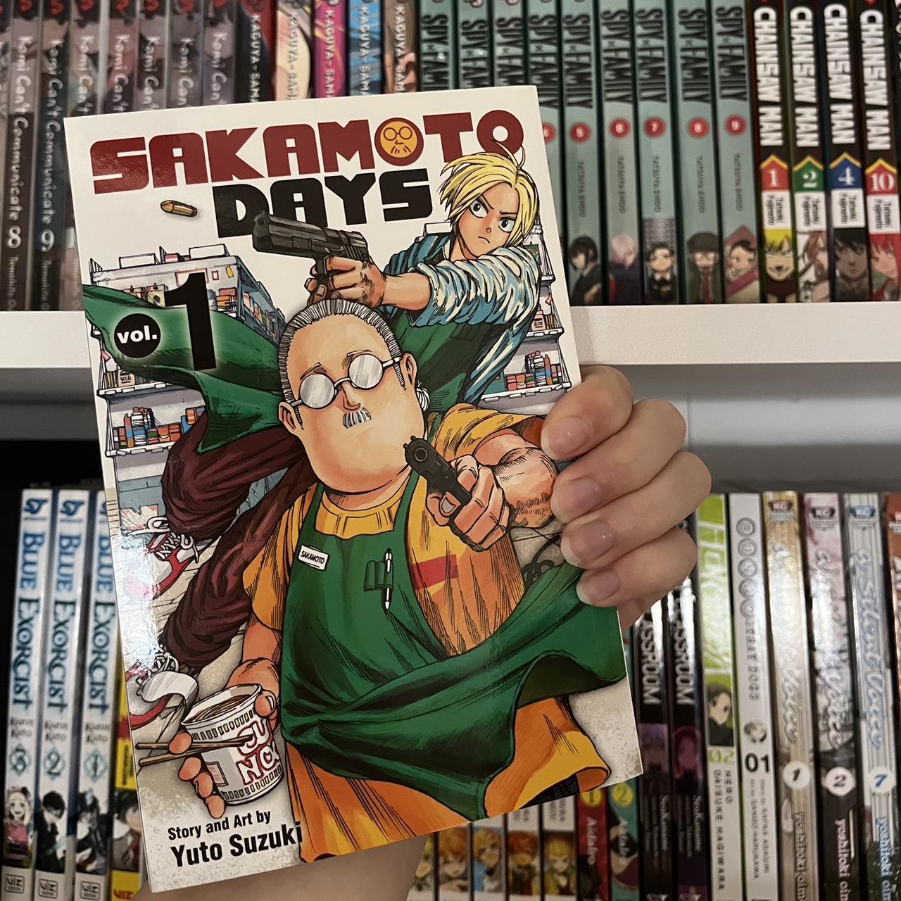 Sakamoto days MANGA Volume : 1 condition : like new... - Depop