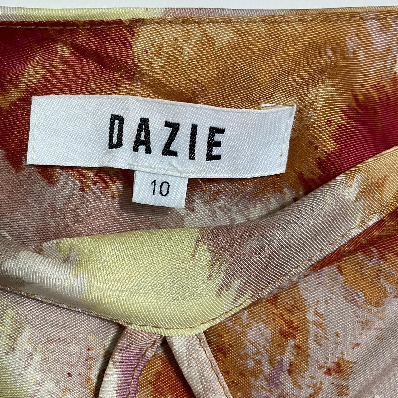 Double lined, bias cut Dazie skirt with tie detail.... - Depop