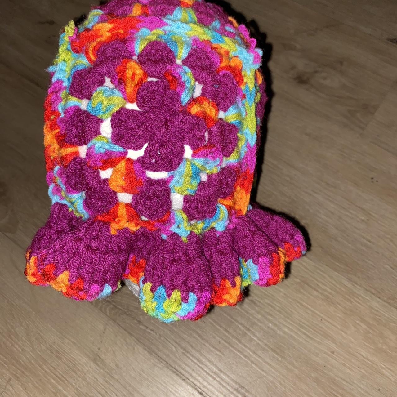 Crochet octopus hat #kidcore #hats - Depop