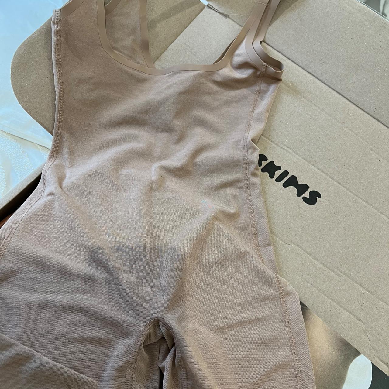 SKIMS BRAND NEW Sheer sculpt bodysuit RRP... - Depop