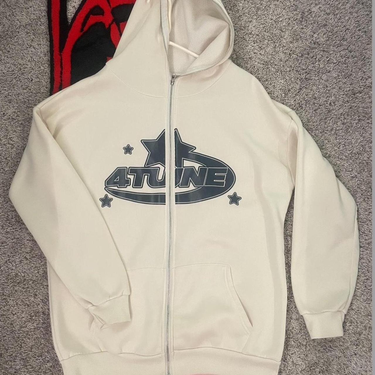 4 Tune full zip up jacket hoodie - Depop