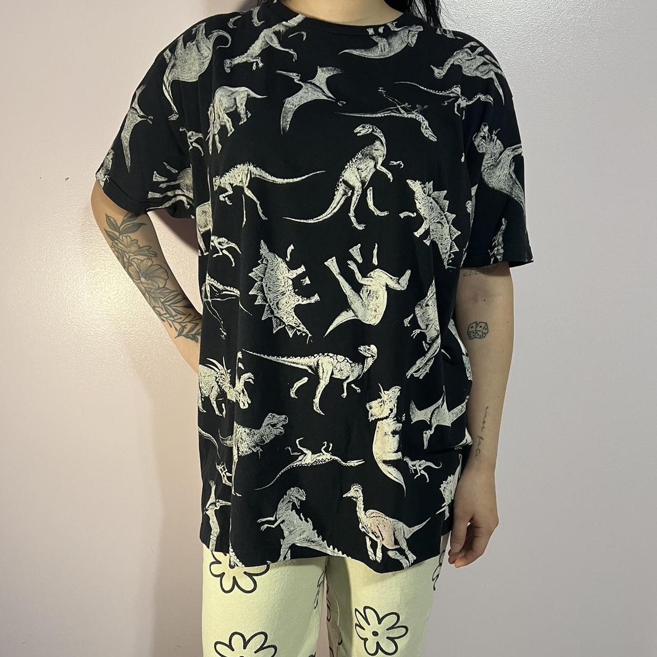 Vintage Dinosaur Tshirt 🦕 🦖 🦕 🦖 Size XL Unisex As... - Depop