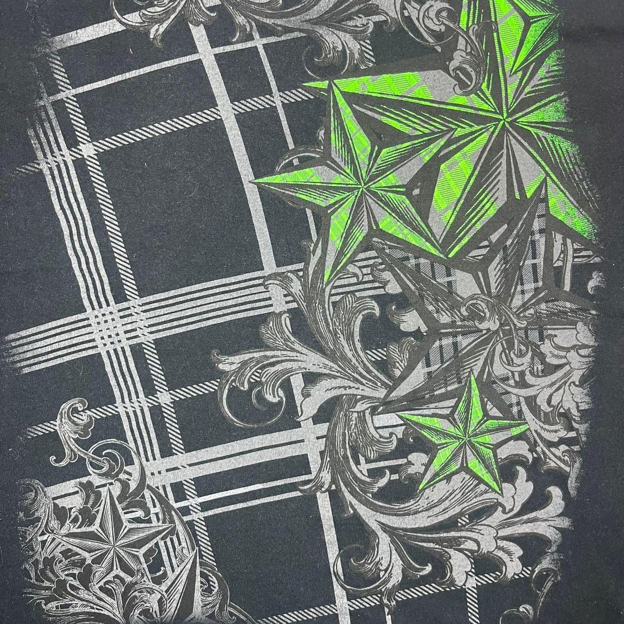 Jesse Pinkman Green Nautical Star Y2K Gothic Top,... - Depop