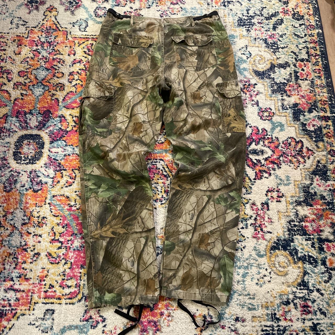Vintage Real tree Camo pants Size: large Waist is... - Depop